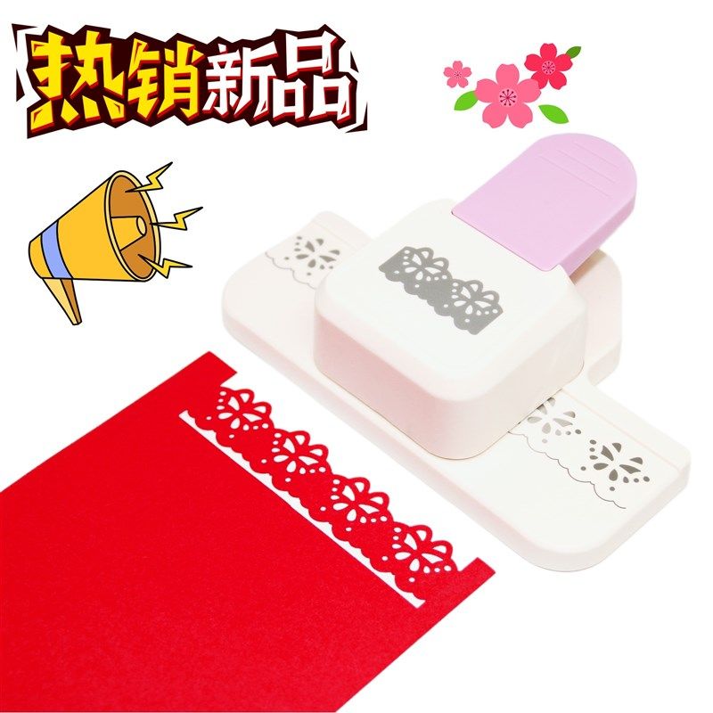 花边压花器新款省力压边器花纹花边 打压花器 印花机.