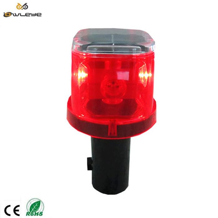 太阳能警示灯SWL4光/光路警示灯/LED闪路障灯/道施工闪灯