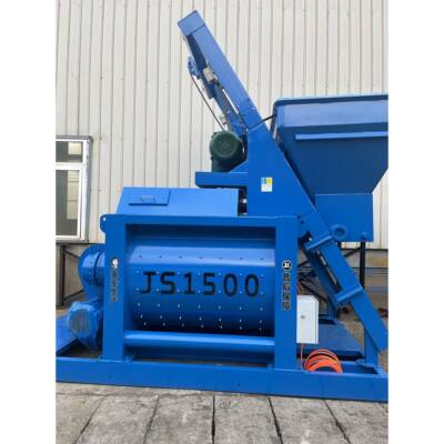 正品水Js050/750100/0型强制搅拌机全自动混凝土双卧轴泥砂浆搅拌