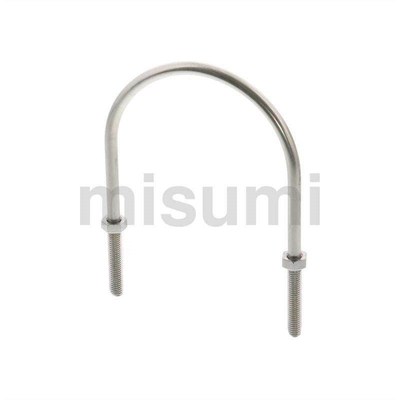 替代米思米 配管用U型螺栓UB UBSU3 4 6 8 10 12 16-M5 M6