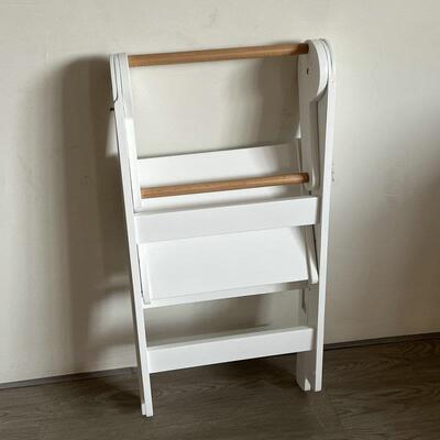 W7童ALH洗手凳宝宝蒙氏站习塔学实木幼儿梯子凳洗儿漱刷牙脚台阶