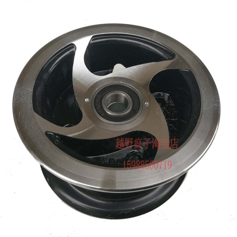 3.00-4 3.50-4 90/90-4 4.10/3.50-4轮胎4寸铝合金分体轮毂轮圈