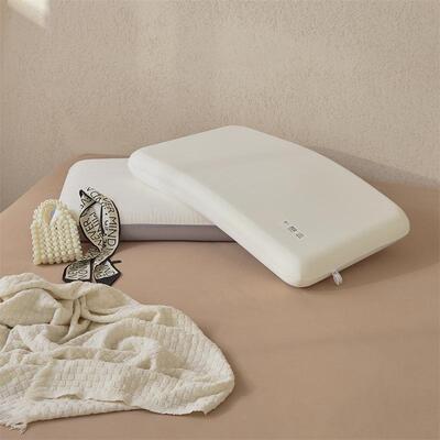 极睡风记忆IOB棉枕头一只装慢回柔弹酒店枕单人护劲椎枕芯简软助