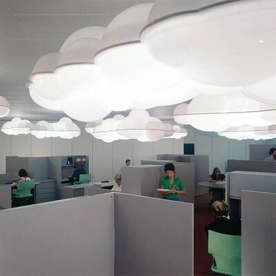 后现个性展TWH厅术吊设计师亚克力云代艺朵造型灯酒店灯大堂工程