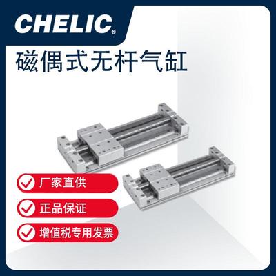 气立可-CHELIC无杆气缸磁式无杆气偶缸MR系列YMR261Y10*50-SD2A2-