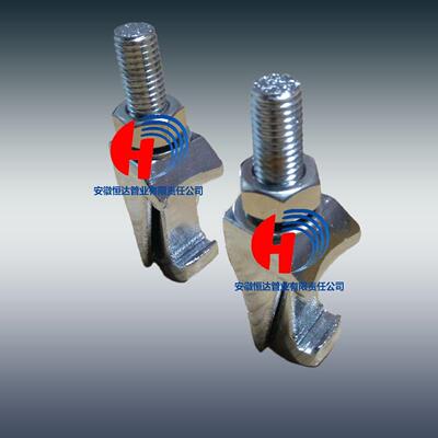 M8M1M17292ISO真空双头钳304不卡锈钢真空C形钩0头螺栓现货