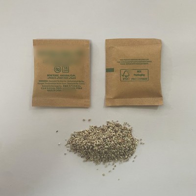 6g牛皮纸干燥剂 蒙脱石 500小包/件 皂石 膨化土 新版森林标