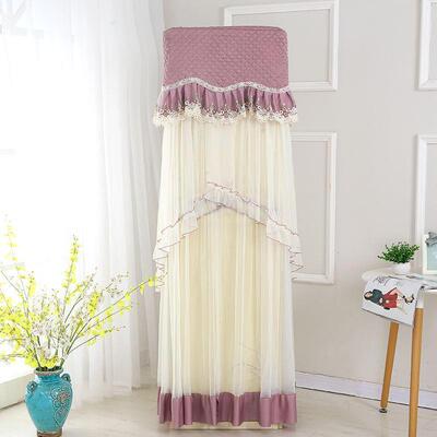 厂防家批匹式发空调罩柜机立式方形柜空调套尘罩布艺30162P开机不