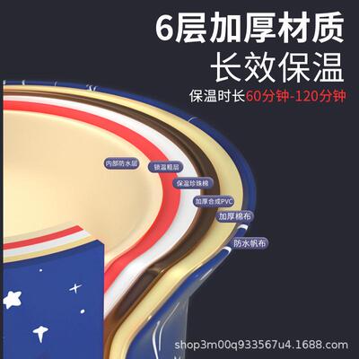 泡澡桶浴桶家用浴折叠桶沐浴盆汗蒸泡桶儿成童洗澡浴盆人大号DRH