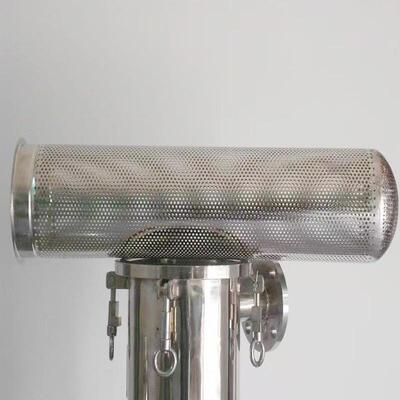 不啤钢30过滤网过滤器1号法兰丝网过滤筒酒花锈冲孔4UVH网篮耐高