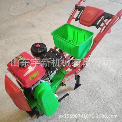 汽油三种UQB行播机农田菜追肥机推式地条播手机
