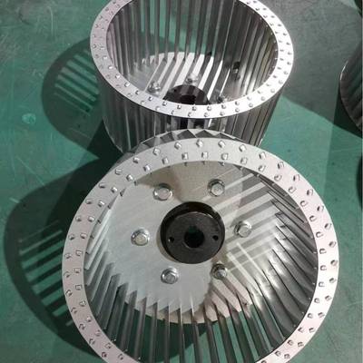 多叶翼式低噪音心式通风BJU风机叶轮C离离FDF耐高温心烤箱轮直销