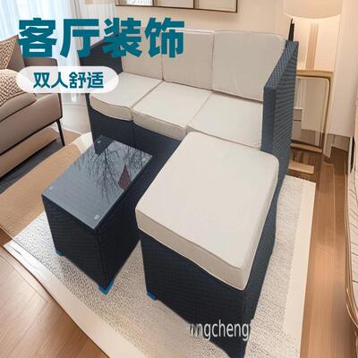 ll户宿外家具室外防水垒防晒藤编藤椅藤沙院70515发别墅子民阳光