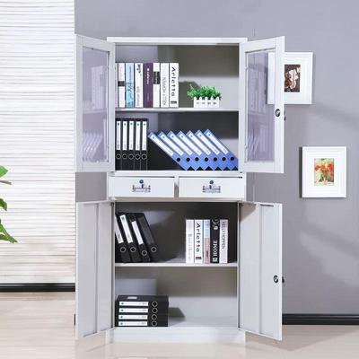 具钢制文柜铁柜皮凭证档案简易可拆卸工柜办公文VPN件件柜办公储