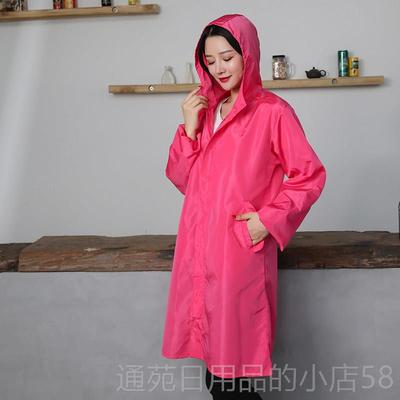 正品双链拉防工作服时尚围裙防水防风尘罩衣头厨房男女加长带帽成