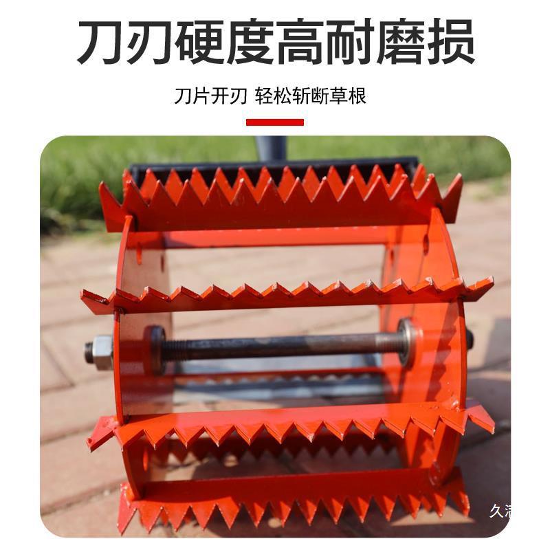 HCC火轮除草升级手推锄土厚锰钢淬火锄锯齿轮耘锄加加风宽松锄