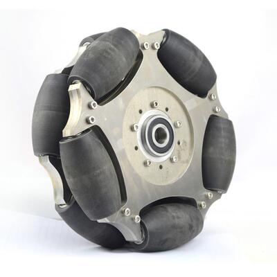 0254mm双铝全1向轮（OmniWheel寸）/滚734轴承中心子轴承
