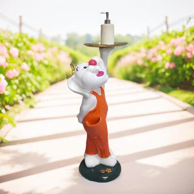 北客欧高档轻桌奢面可CF22981爱兔落子大型地摆件厅电视柜办公室