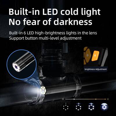 inskam118M单镜头内窥镜高M清内窥镜汽车修工具维高清带工屏业内