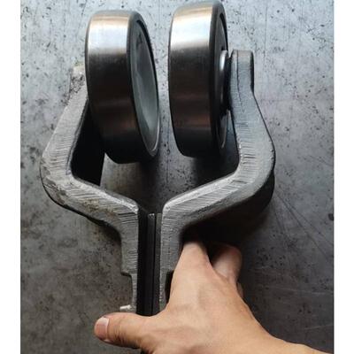 X48模锻链3滑架重型0悬X348/458挂输送线式XT80/10/160滑轮X458涂