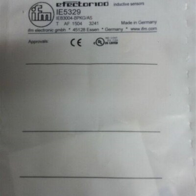 II5446    IFM易福门   八月