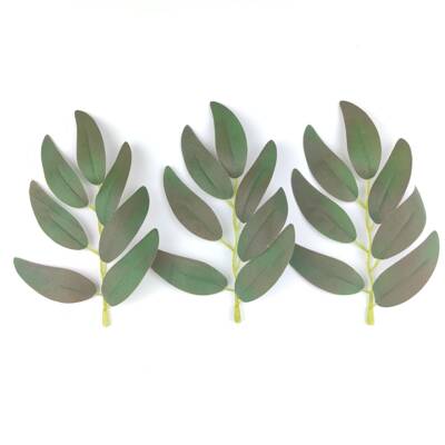 假仿真柳叶造柳叶婚置庆场景布插花叶子丝人花配XUK叶7叉柳叶柳条