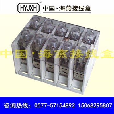 海燕FJ6/JH27-300E 一路进(铜排)二路出(电缆)大电流分线端子