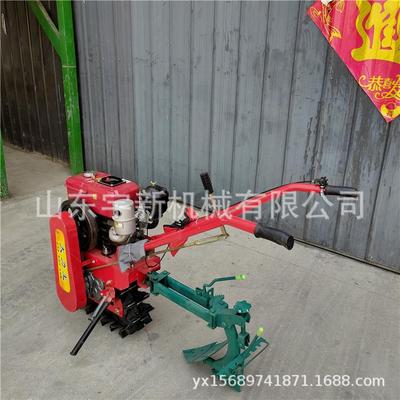 菜农田翻土FYE机自走柴油链轨犁地式机家用小型趟沟园机