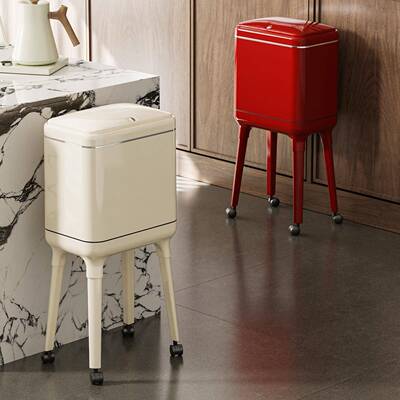免厨房垃圾桶专用家用2026新款高高颜值带可AJD20260盖移动大容量