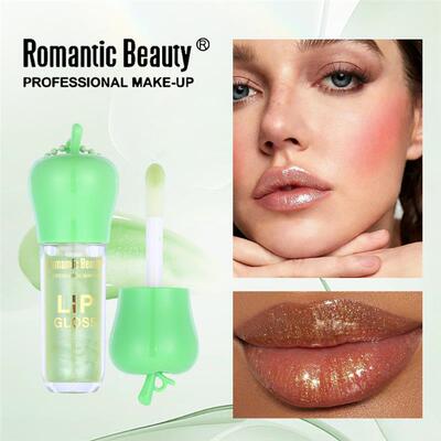 珠光唇釉 Green Apple Lip Gloss 水光保湿润养唇油唇部彩妆外贸