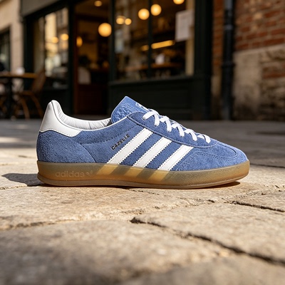 adidas阿迪达斯GAZELLE INDOOR 男女经典运动鞋休闲板鞋 HQ8717