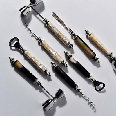 创牛骨酒具装开套瓶器彩贝工艺酒起瓶器意样板MPK间餐厅柜酒吧装