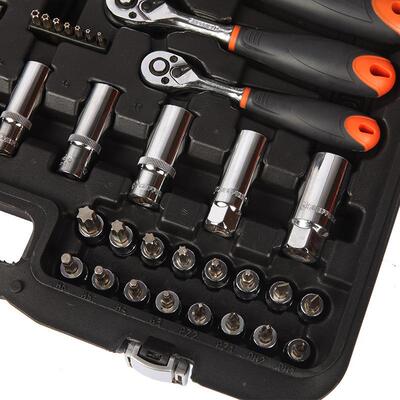 钢盾(SHE修FFI0EL)120/15D件综合性组套汽车理棘轮套筒扳815手工