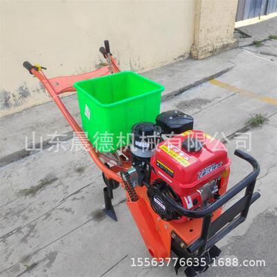 型双WOJ小行施播种肥机农用汽油下种家用苞米追肥机