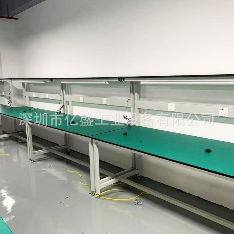 中山铝合金防静电产作铝899工型材生线打包台汽车配件车台间操作
