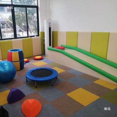 儿童感统训器滑道滑梯教大练具滑板斜坡滑滑幼材FHC儿俯冲芒果园