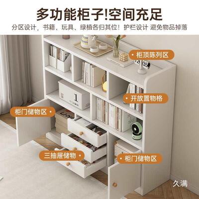 书柜沙发柜断柜客厅储物收纳柜幼边儿园书包落隔地置物柜柜子LYN