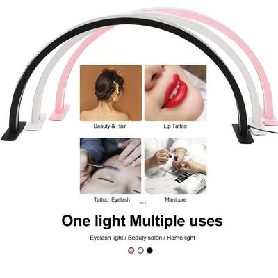 灯美甲灯带钻桌店面半灯美甲专用台照明月ledL100护眼灯