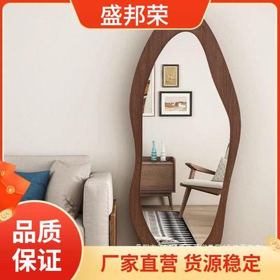 试衣装穿镜身潮款异形异衣形镜子风服店轻全FMQ奢芒果家用落