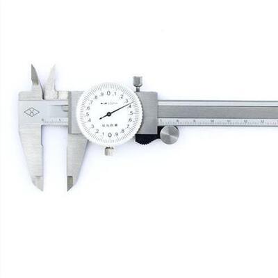 上-海上量卡带表精游标尺0-150DYX-200300mm高度油代表不锈钢游标