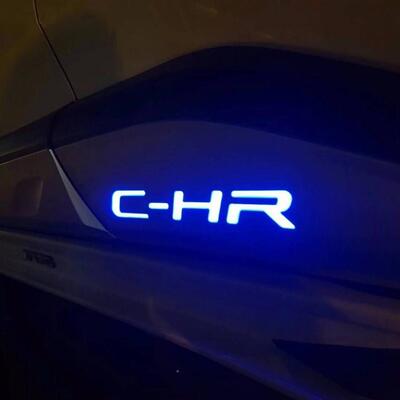 H1623CR改装车身防擦条款大版款C-HRYVH加装车门-电镀装饰防撞饰