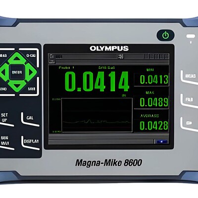 EVIDENT奥林巴斯Magna-Mike 8600霍尔效应测厚仪 塑料瓶测厚