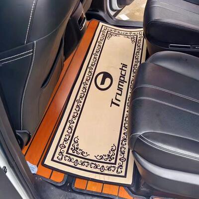 新款广汽传祺m6ro木LUNp地板脚m6实木地板gm商6专垫用务车改装尾