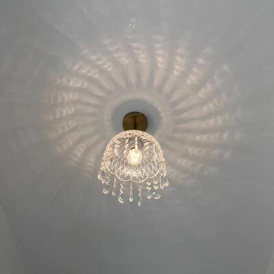 法式水小773吊灯氛围感复轻奢入衣帽间户玄关过道走廊晶阳古台吊