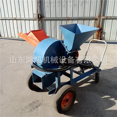 柴油木材材削废片GRX机420型移动式木屑机旧木破碎机