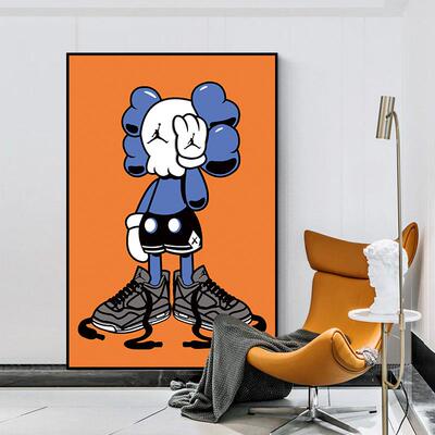 入画大TM-63306幅巨幅落关地画轻奢现代简约装饰画玄竖挂版过道户