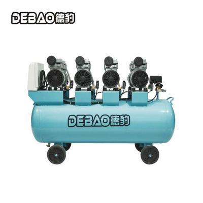 空压机无油静空1390Wx1-气音压缩机220v木便工打携式喷漆气泵家用