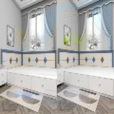 电定制榻榻米技软包墙围科布围390热炕围床儿童防撞床头板软包贴