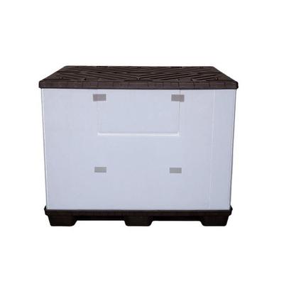 1470车零部件包包装箱可循环围板YNN汽箱塑料物流装器具围板箱