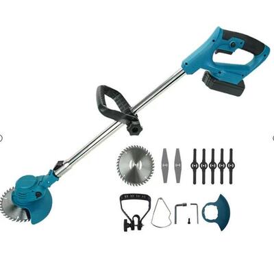 锂电割草机小式家用充电大功率电动草坪机园艺打型除QIM草神器割